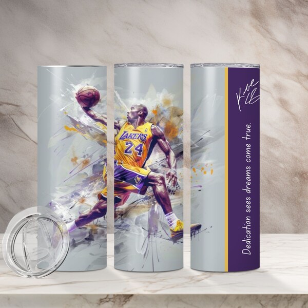 Kobe Bryant Tumbler - Etsy