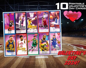 Personalized Kids Valentine Cards for School, Classroom Valentine's Day ...