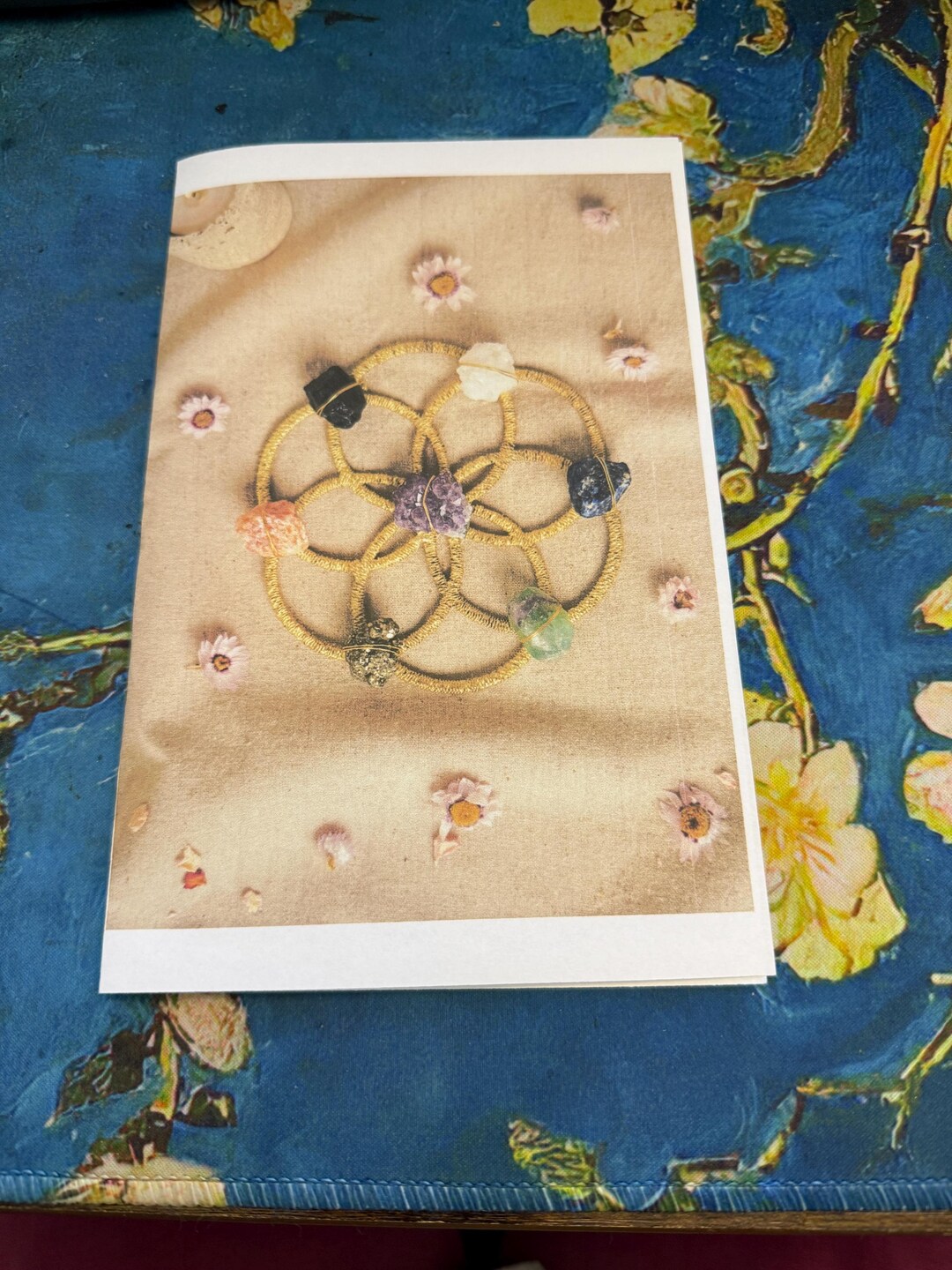 Physical Greeting Card Chakras Circle Front - Blank Center - Etsy
