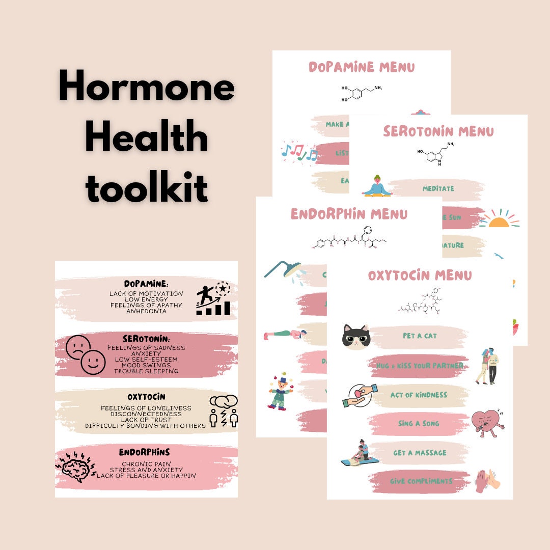 ADHD Toolkit Dopamine Menu Hormone Balancing Depression Autism Bipolar ...