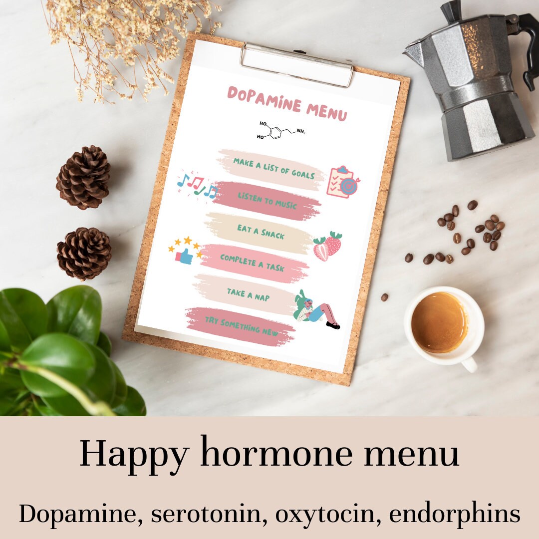 ADHD Toolkit Dopamine Menu Hormone Balancing Depression Autism Bipolar ...