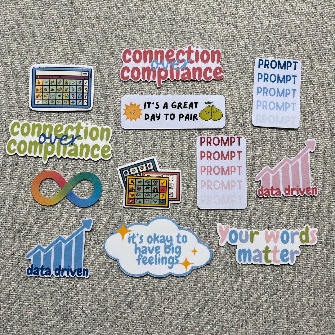 Special Education Sticker Pack | Behavior Analyst Teacher Stickers ...