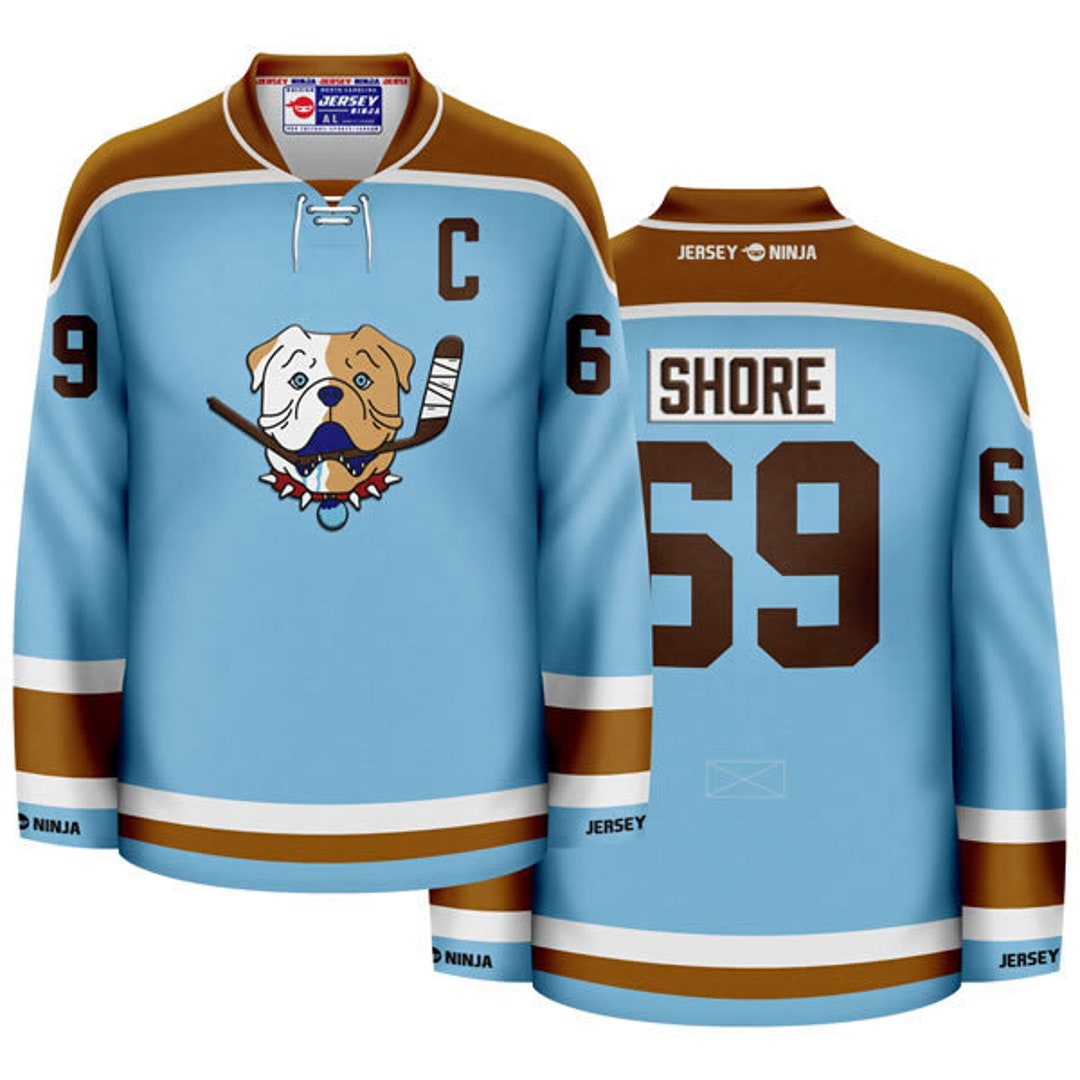 Shoresy Sudbury Blueberry Bulldogs Hockey Jersey - Etsy
