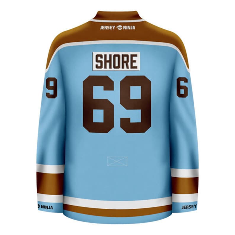 Shoresy Sudbury Blueberry Bulldogs Hockey Jersey - Etsy