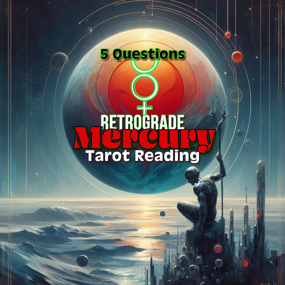 Mercury Retrograde Reading, Astrological Tarot Divination, Career, Job ...