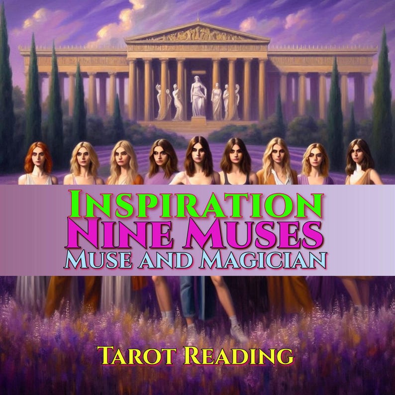 Nine Muses Inspiration Tarot Reading: Greek Goddess Psychic Message and ...