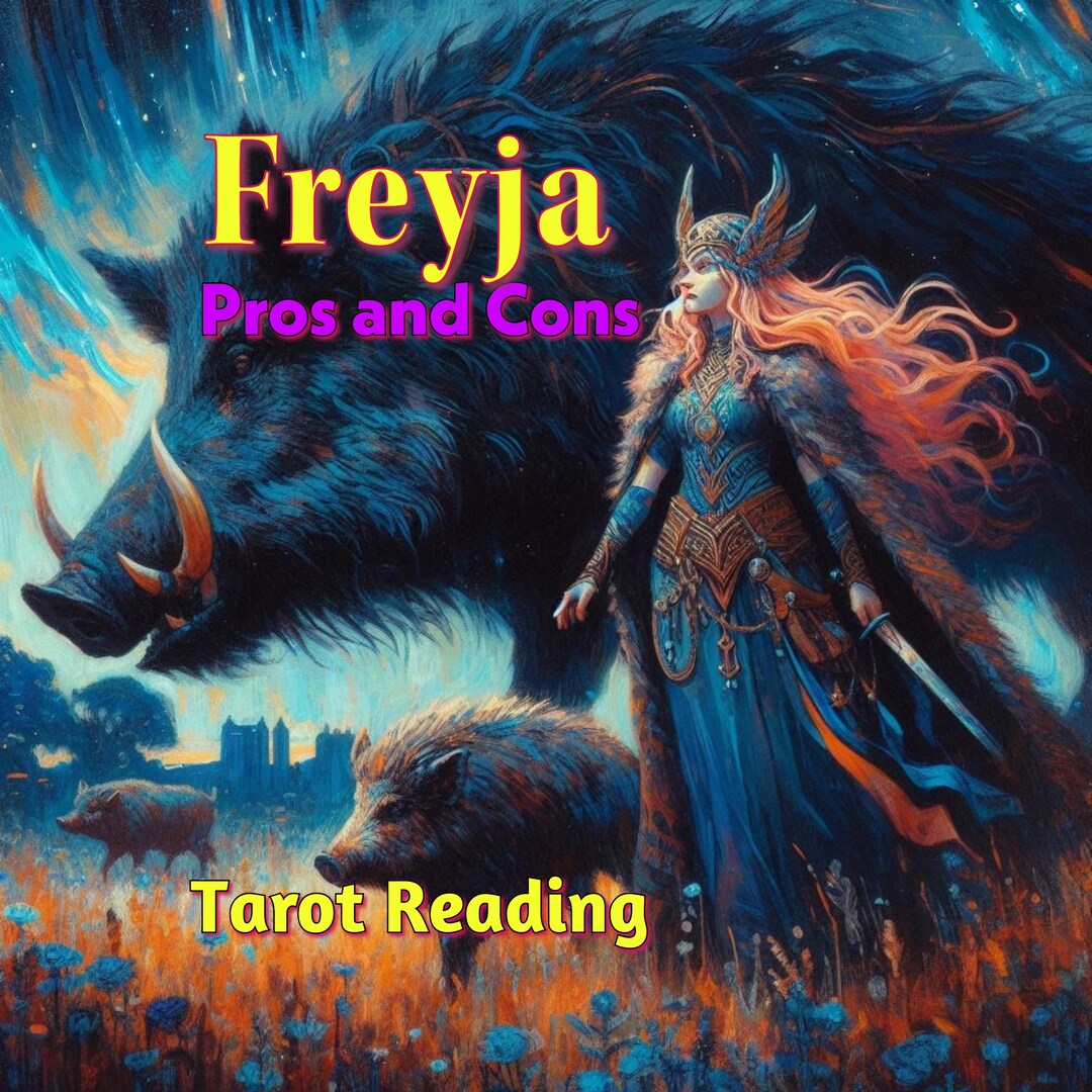 Freyja Norse Goddess Tarot Reading Pro and Con Seidr Viking Magic ...