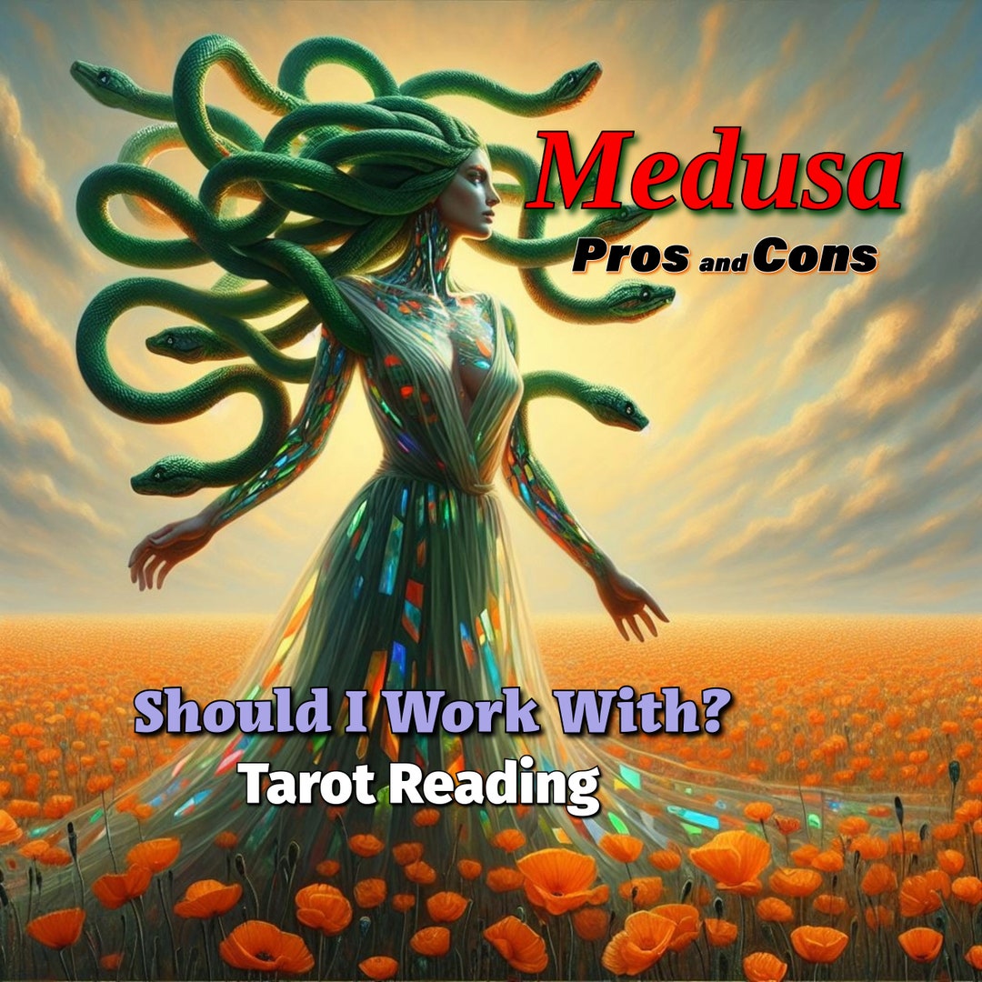Medusa Reading, Pro & Con, Greek Goddess Deity Confirmation, Tarot ...