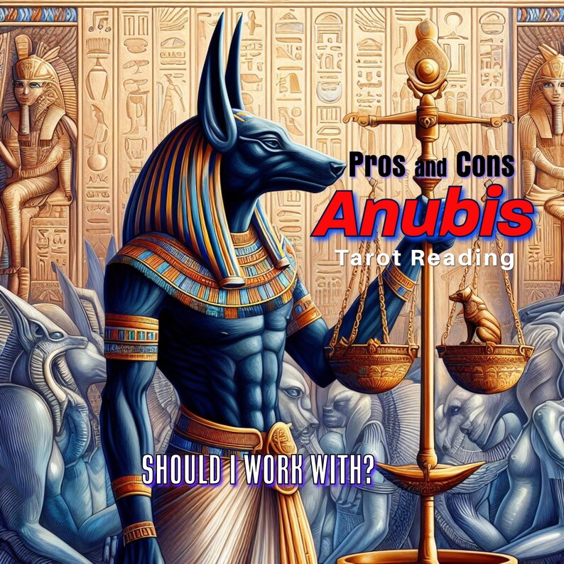 Egyptian God Anubis Pros & Cons Psychic Tarot Reading, Deity of Egypt ...