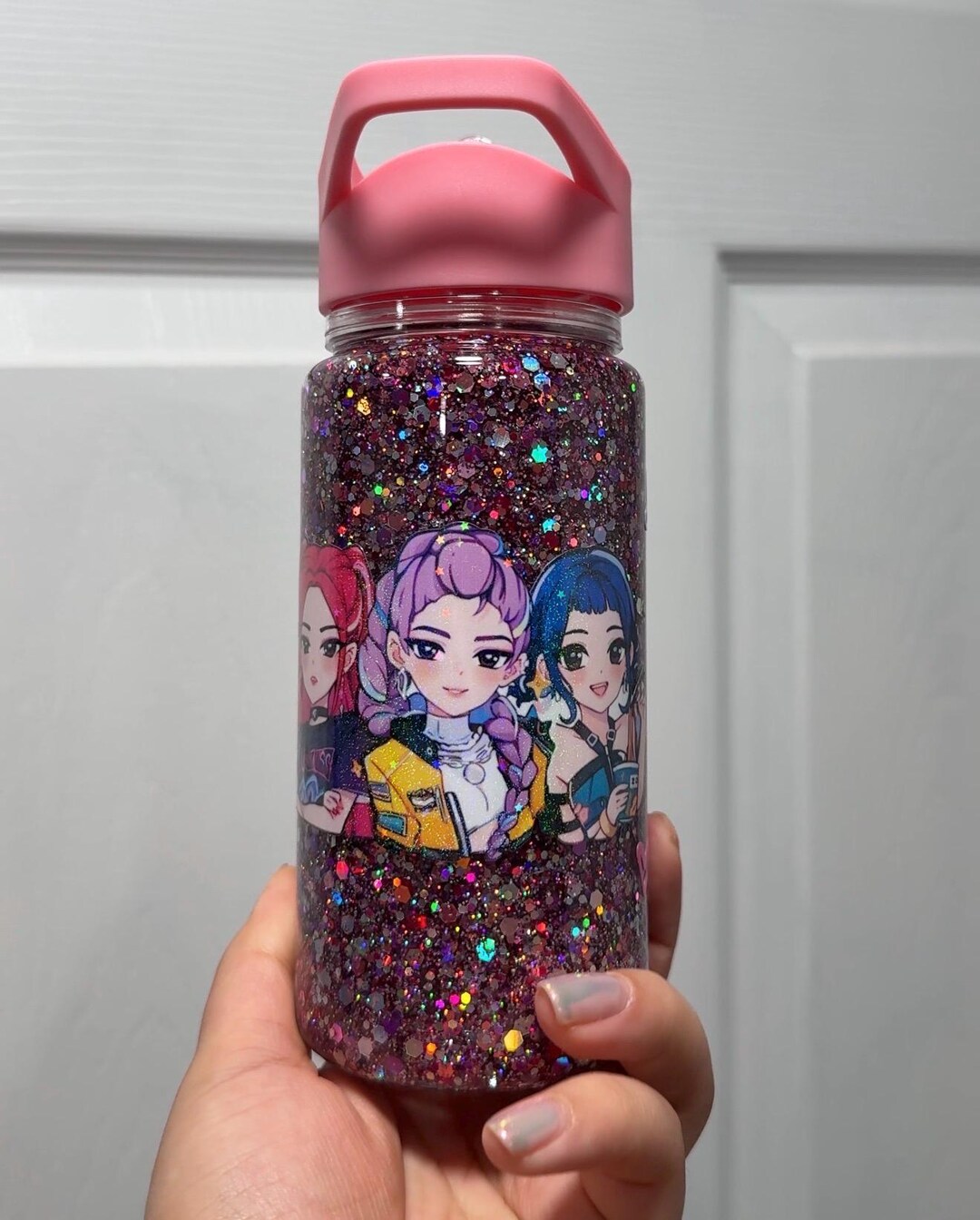Huntrix Personalized Water Bottle - Etsy