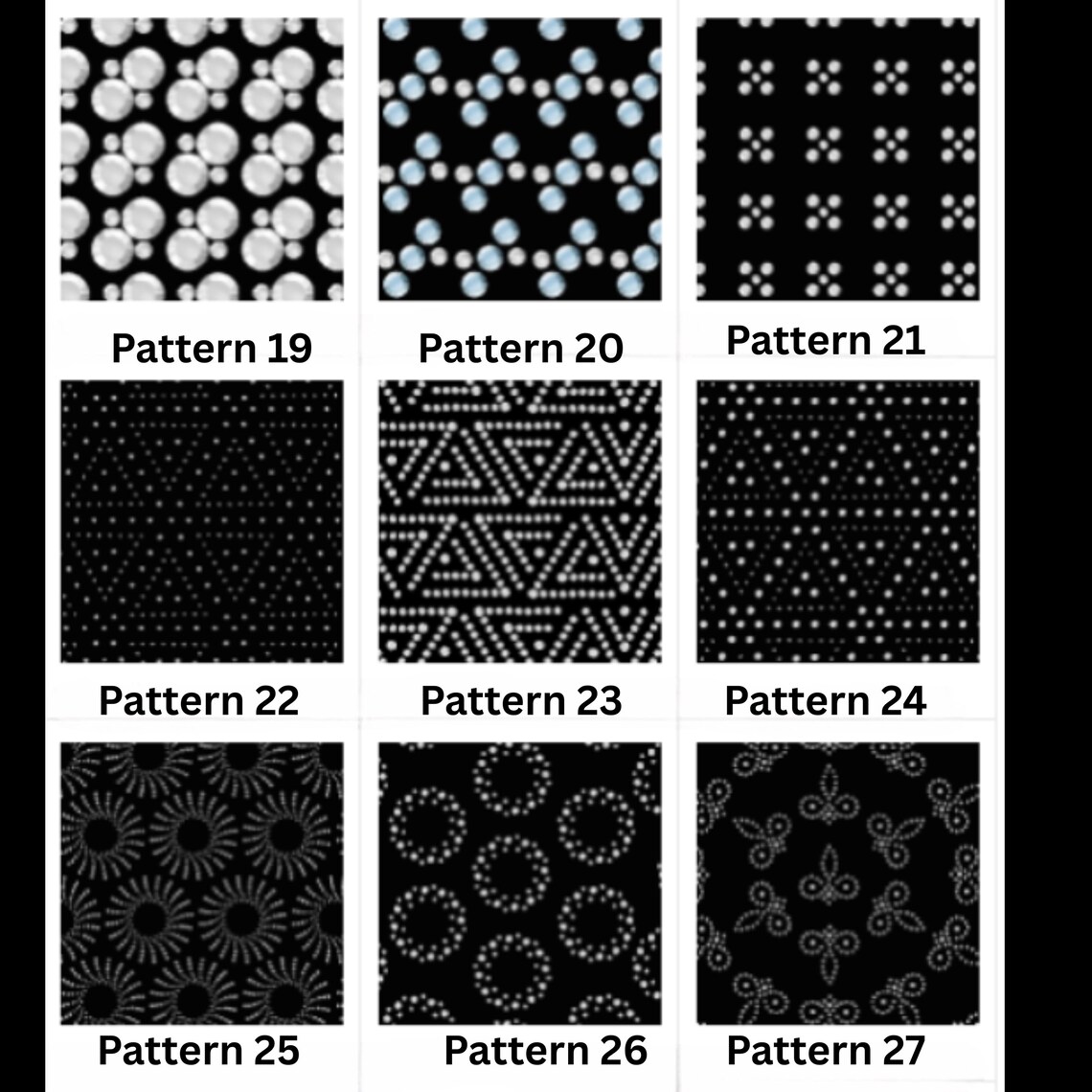 Custom Rhinestone Iron-on Pattern Transfer – Choose Your Design + Stone ...