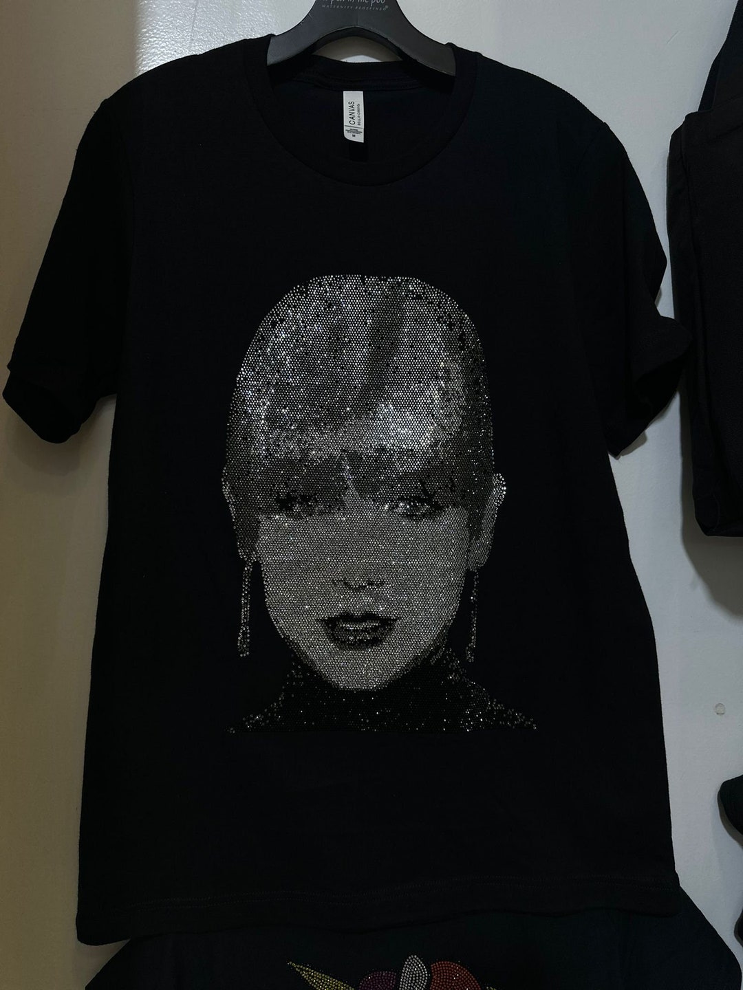 Taylor Swift Rhinestone T-shirt Sparkling Tribute Design - Etsy