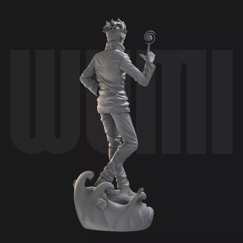 Satoru Gojo STL 3D Model | Jujutsu Kaisen Anime Figure for 3D Printing ...