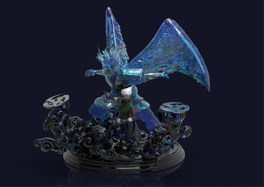 Kakashi Susanoo STL | Naruto Shippuden 3D Printable Diorama | Hatake ...