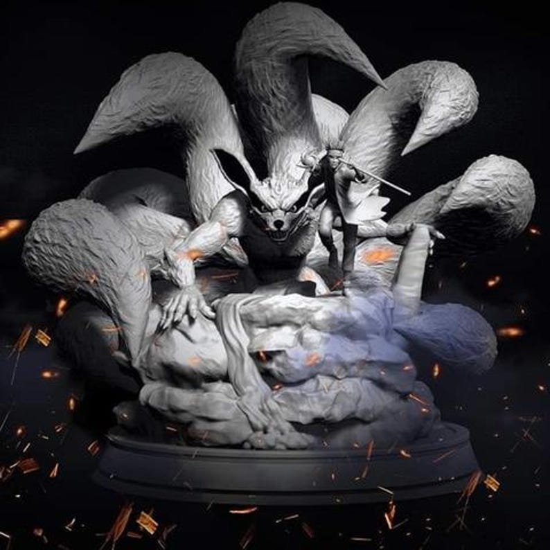 Mega Pack STL Naruto | 3D Printable Files | Naruto Manga Figures for 3D ...