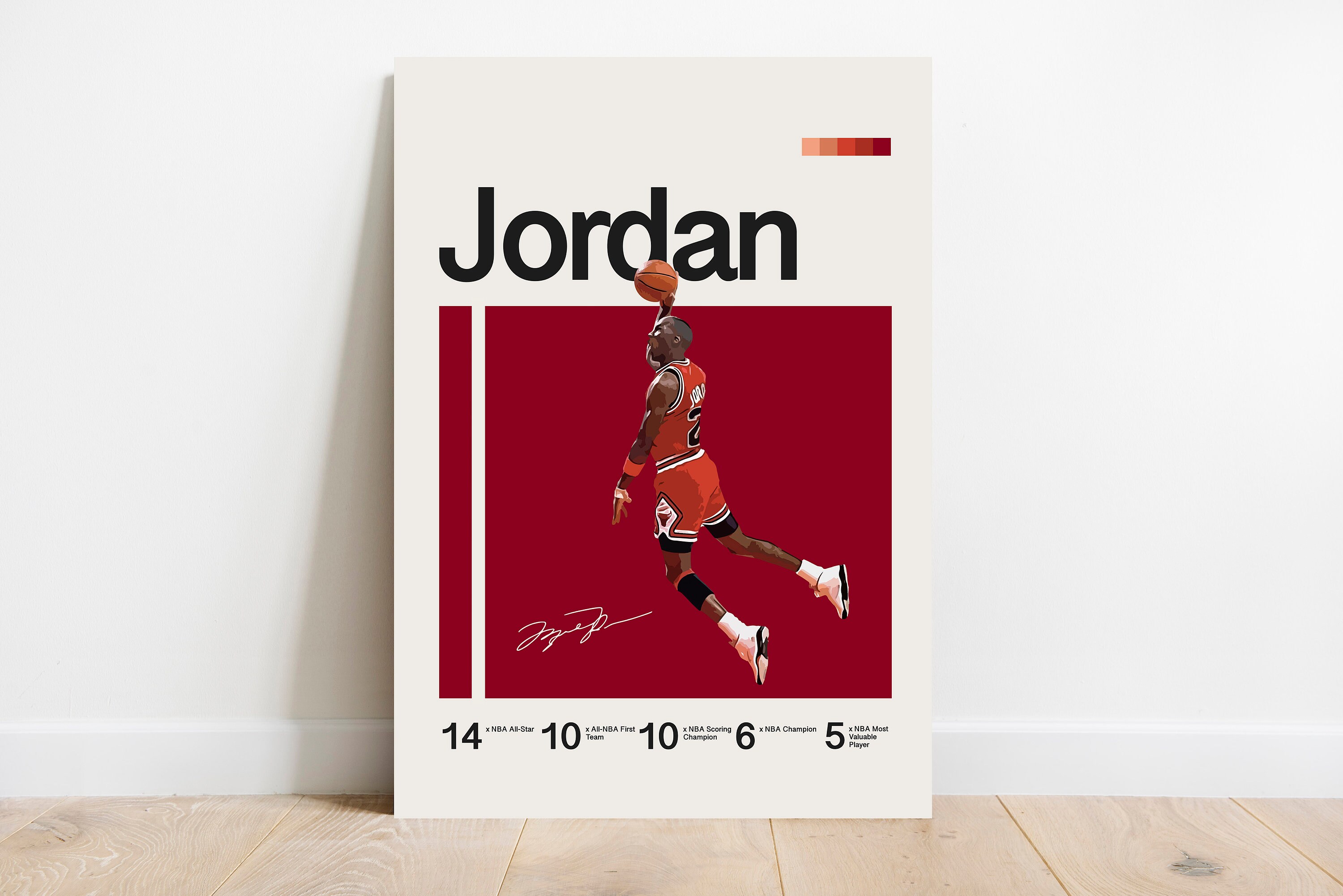 Set of 3 Poster, Michael Jordan Poster, Lebron James Poster, Kobe ...