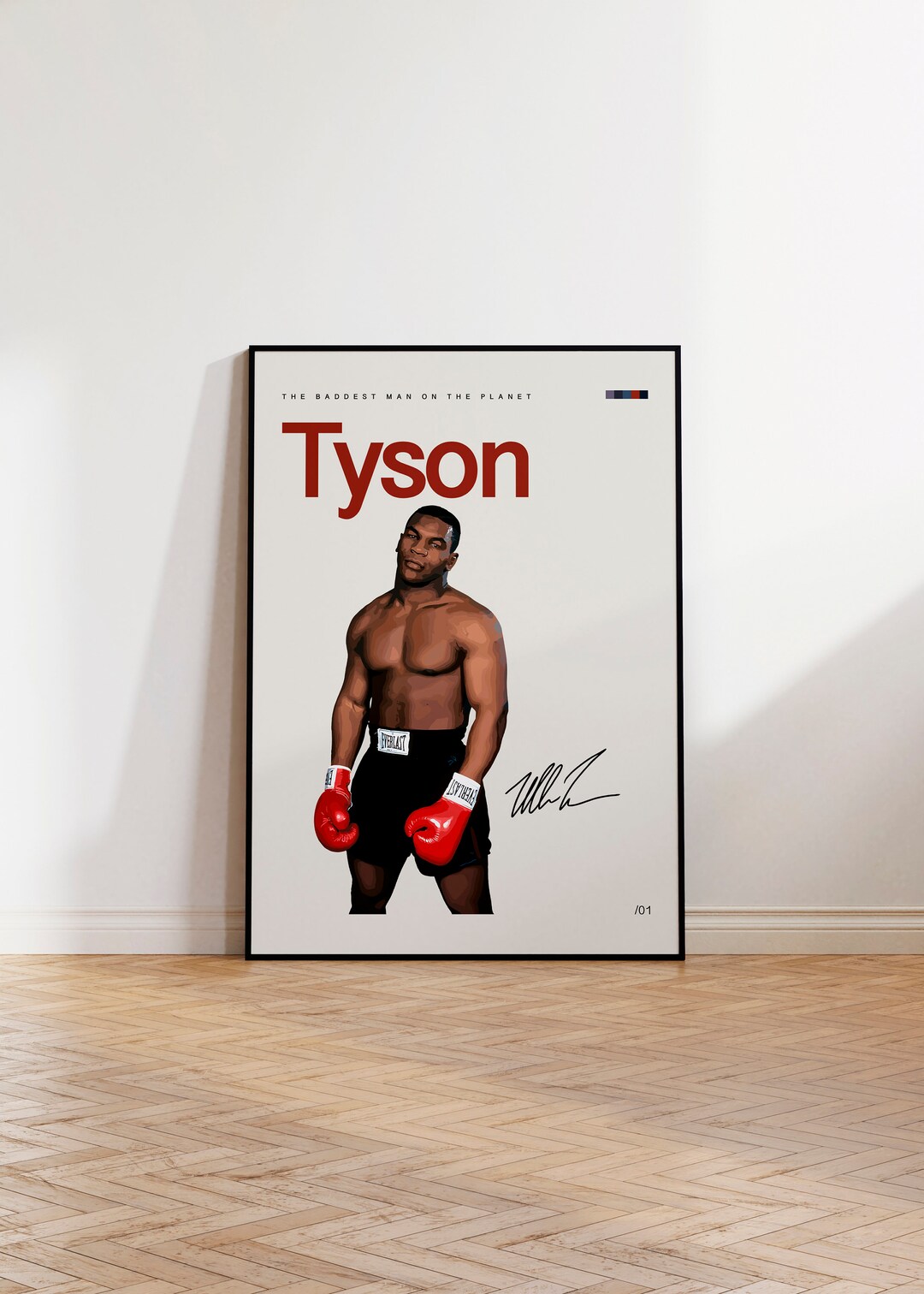 Mike Tyson Poster, Mike Tyson Art Print, Boxing Poster, Vintage Sports ...