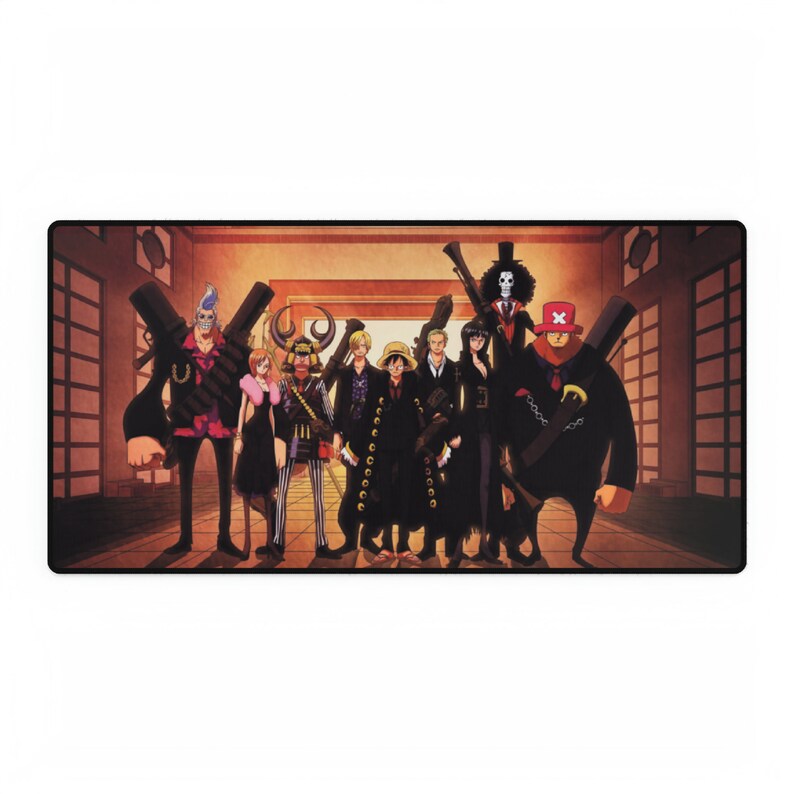 Straw Hats Suit Desk Mats Weeb, Otaku, Gift Idea, Present, Merch ...