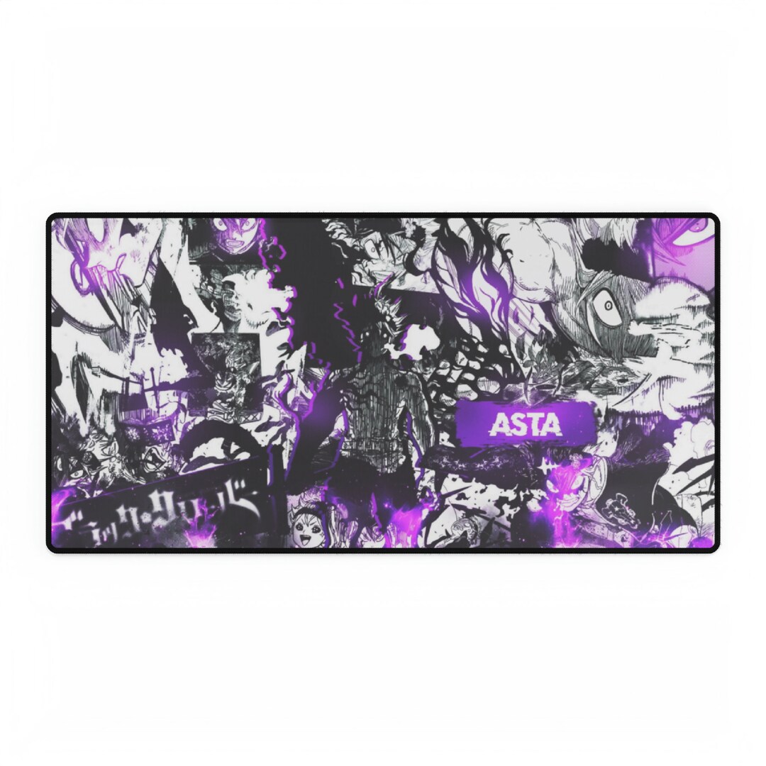 Asta Collage Desk Mats Anime, Weeb, Otaku, Gift Idea, Present, Merch ...