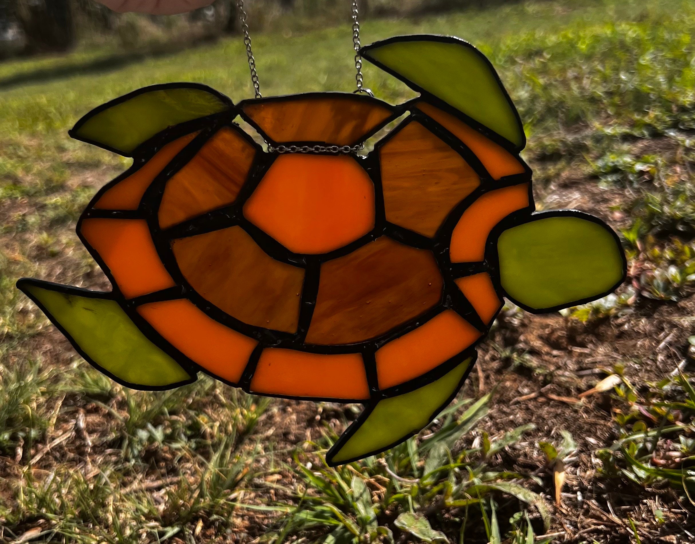 Sea Turtle Suncatcher - Etsy