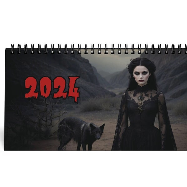 Vampire 2024 Calendar - Etsy