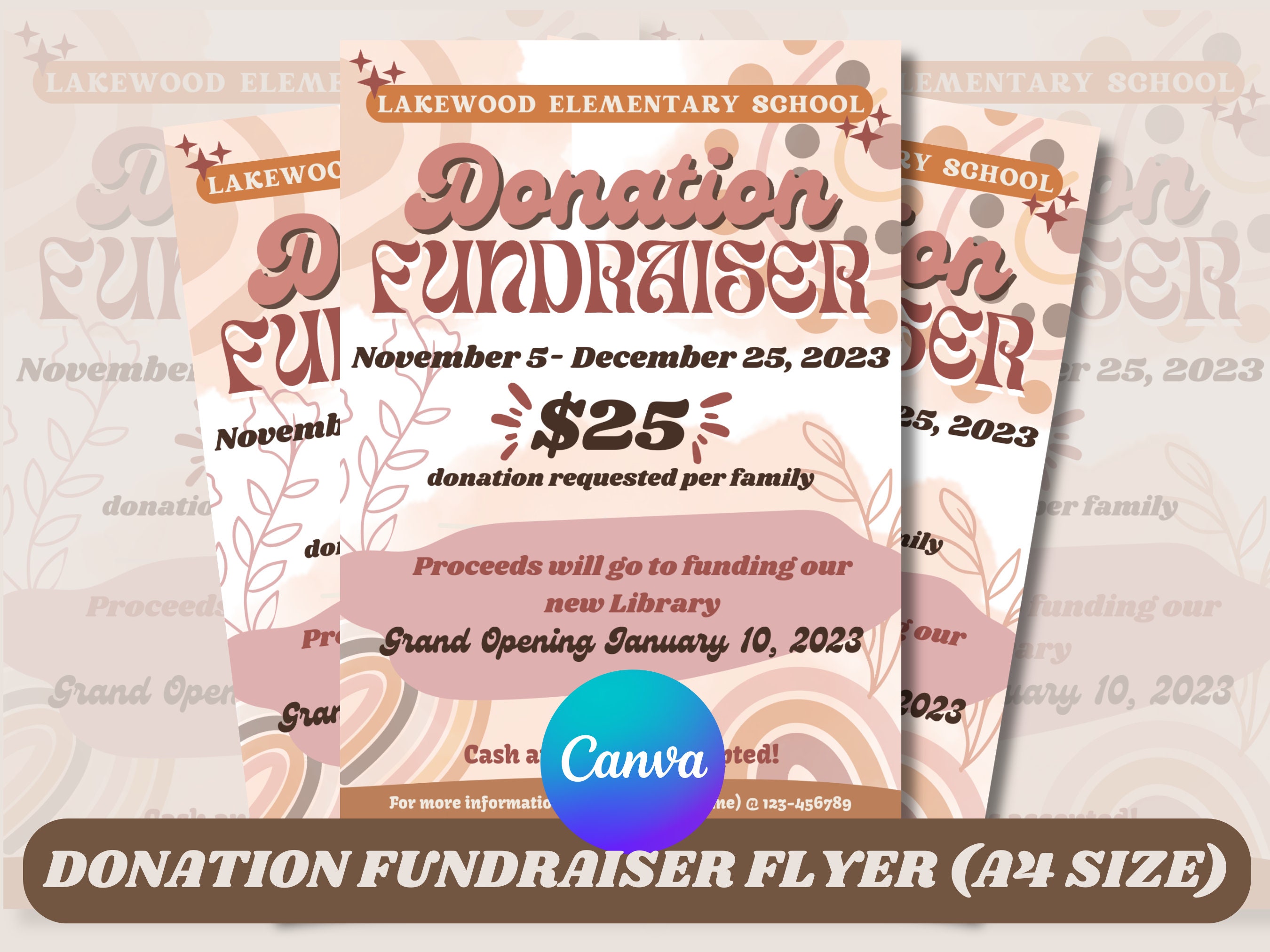 Editable Fundraiser Flyer Template Printable Fundraising Flyer Template ...