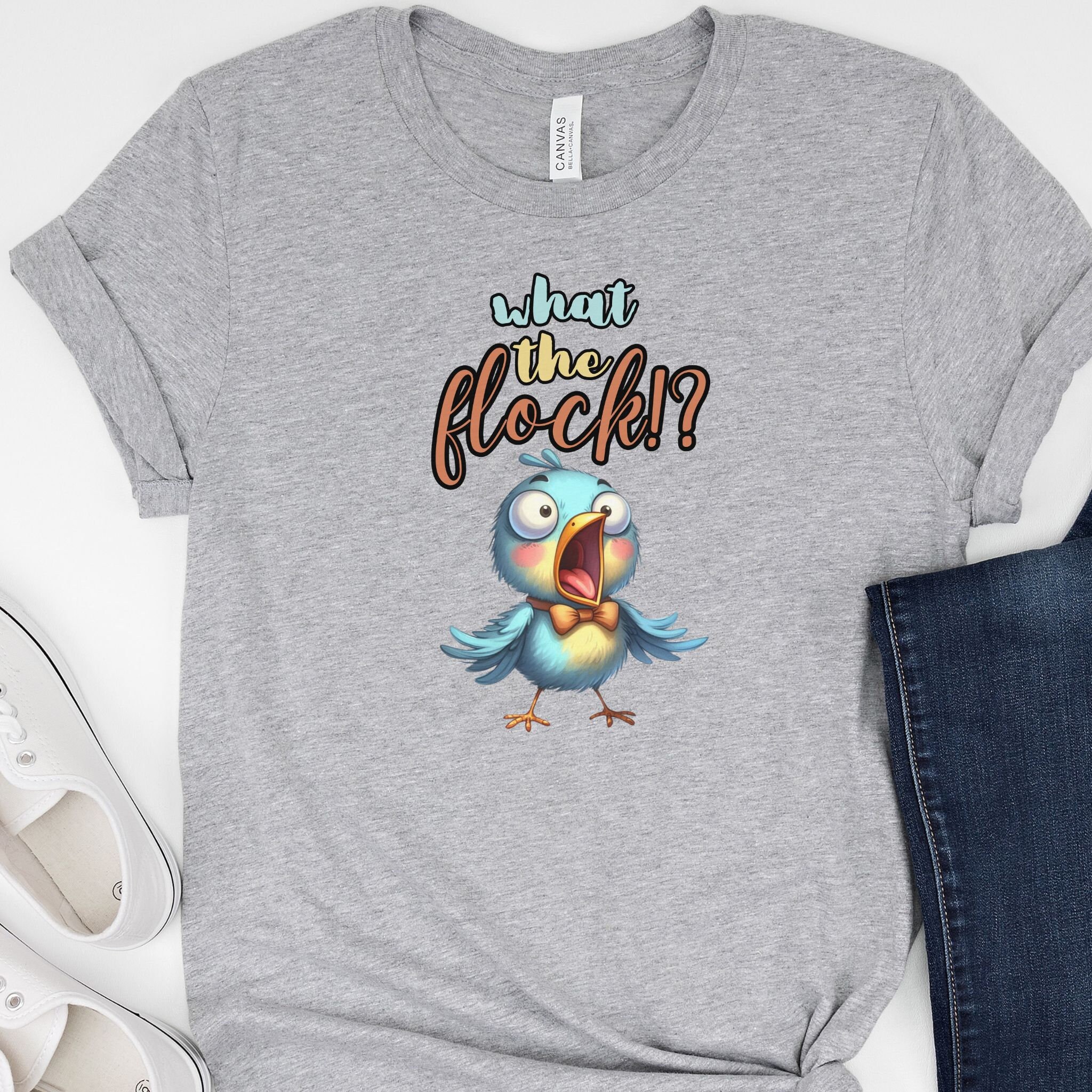 What the Flock Bird Shirt, Cursing Bird Shirt, Funny Bird Shirt, Silly ...