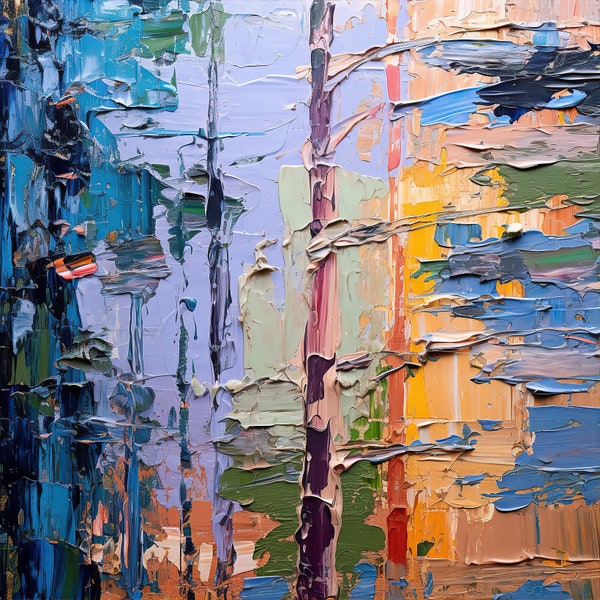 Printable Abstract - Etsy