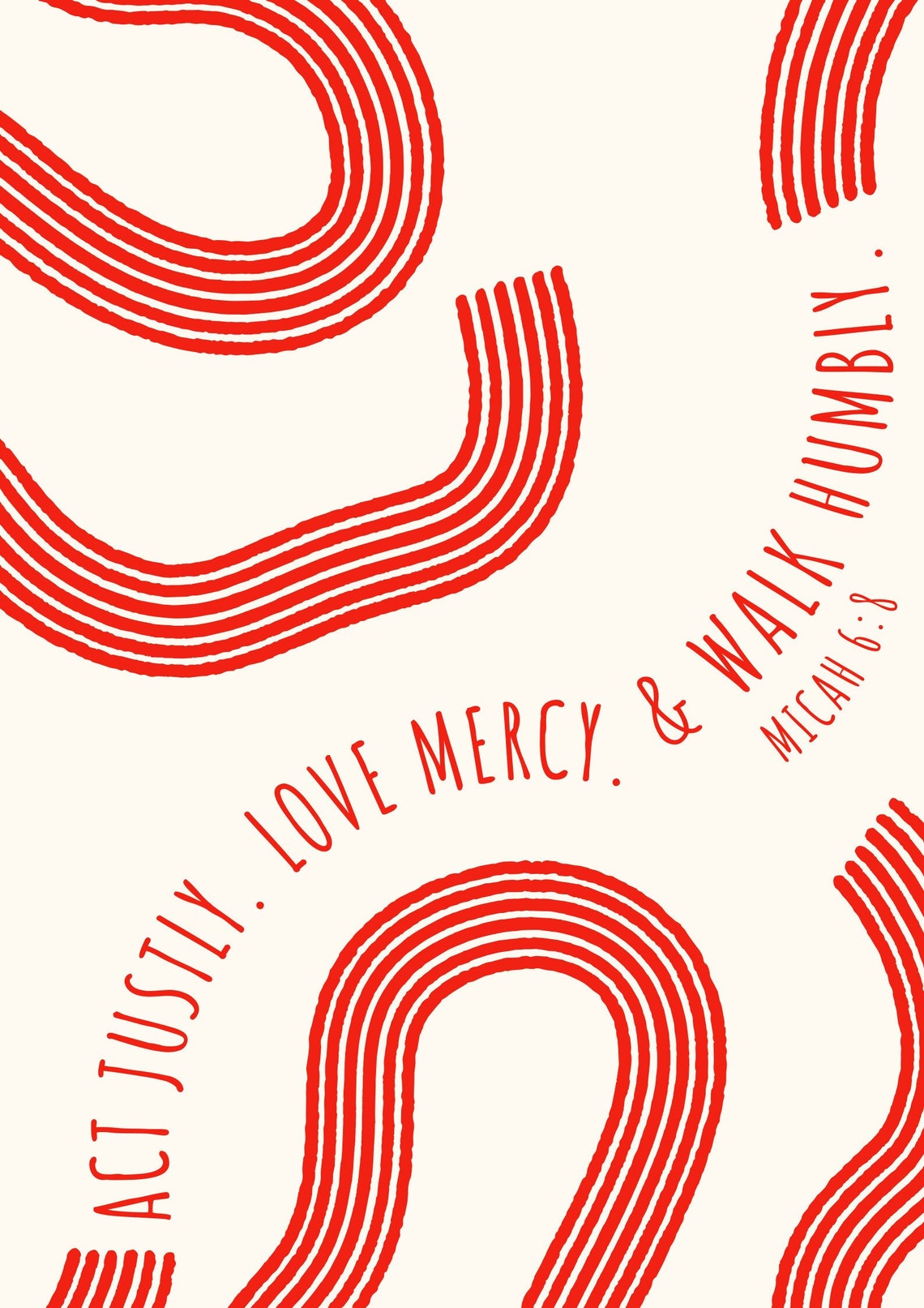 Micah 6:8 Digital Print - Etsy