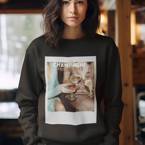 Taylor Swift Champagne Problems Sweatshirt Taylor Swift Sweatshirt ...