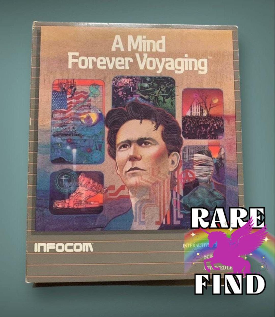 Rare A Mind Forever Voyaging Infocom Interactive Sci Fi Game Apple II ...