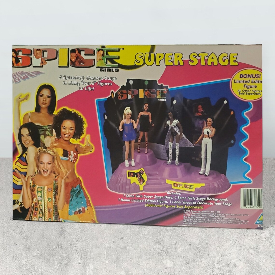 New Old Stock Spice Girls Super Stage Toymax Unopened 1990s Collectible ...