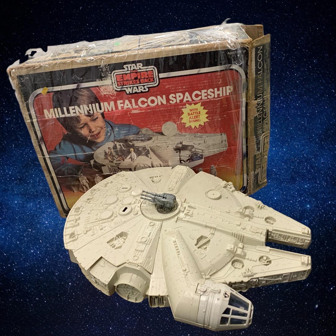 1979 Millenium Falcon Kenner Toys W Original Box Vintage Star Wars Toy ...
