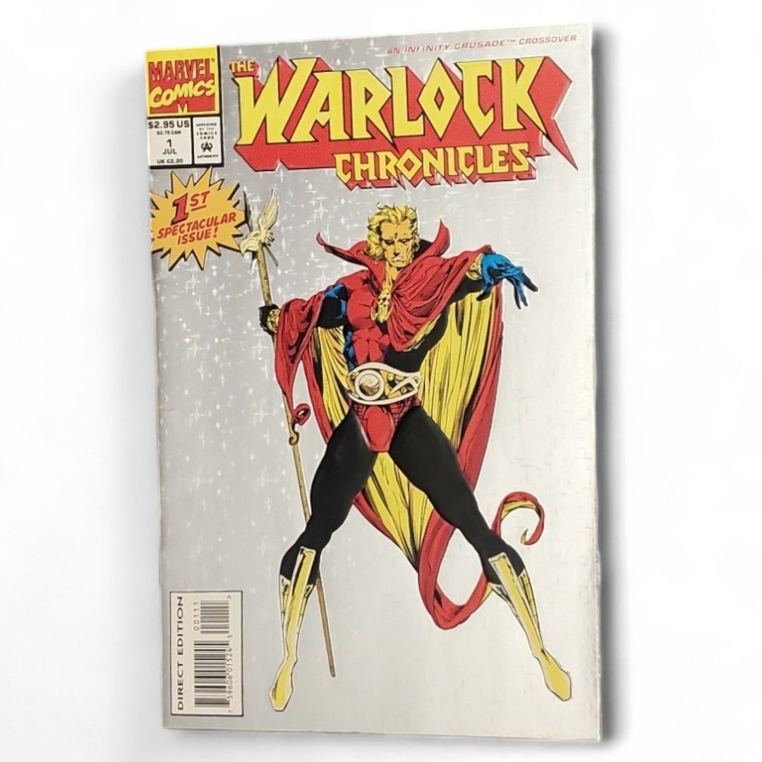 Warlock Chronicles Issue 1 1993 Comic Book Very Fine VF Marvel Comics 1990s - Etsy