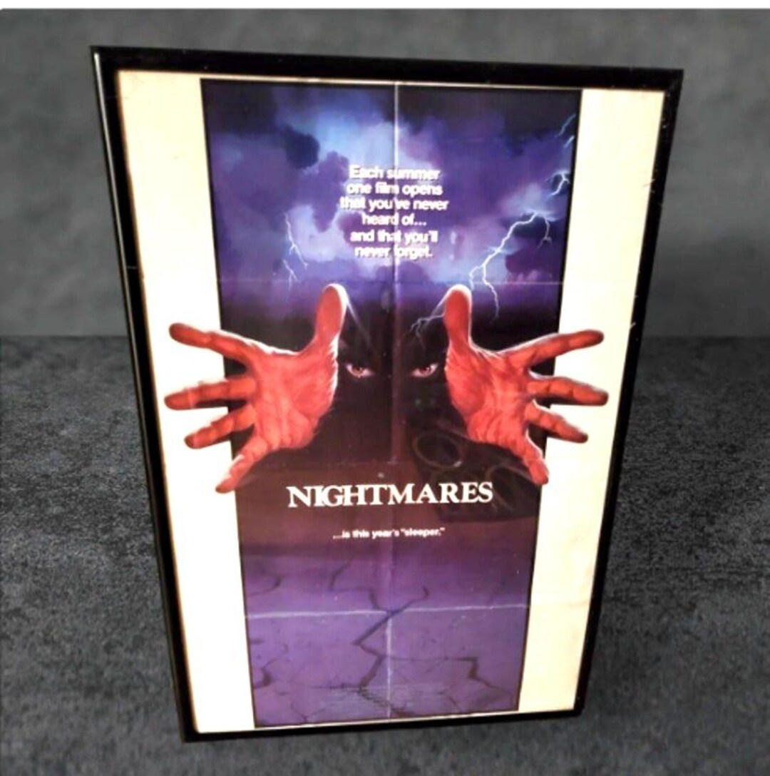NIGHTMARES 1983 Horror Anthology One Sheet Vintage Movie Poster Cult ...