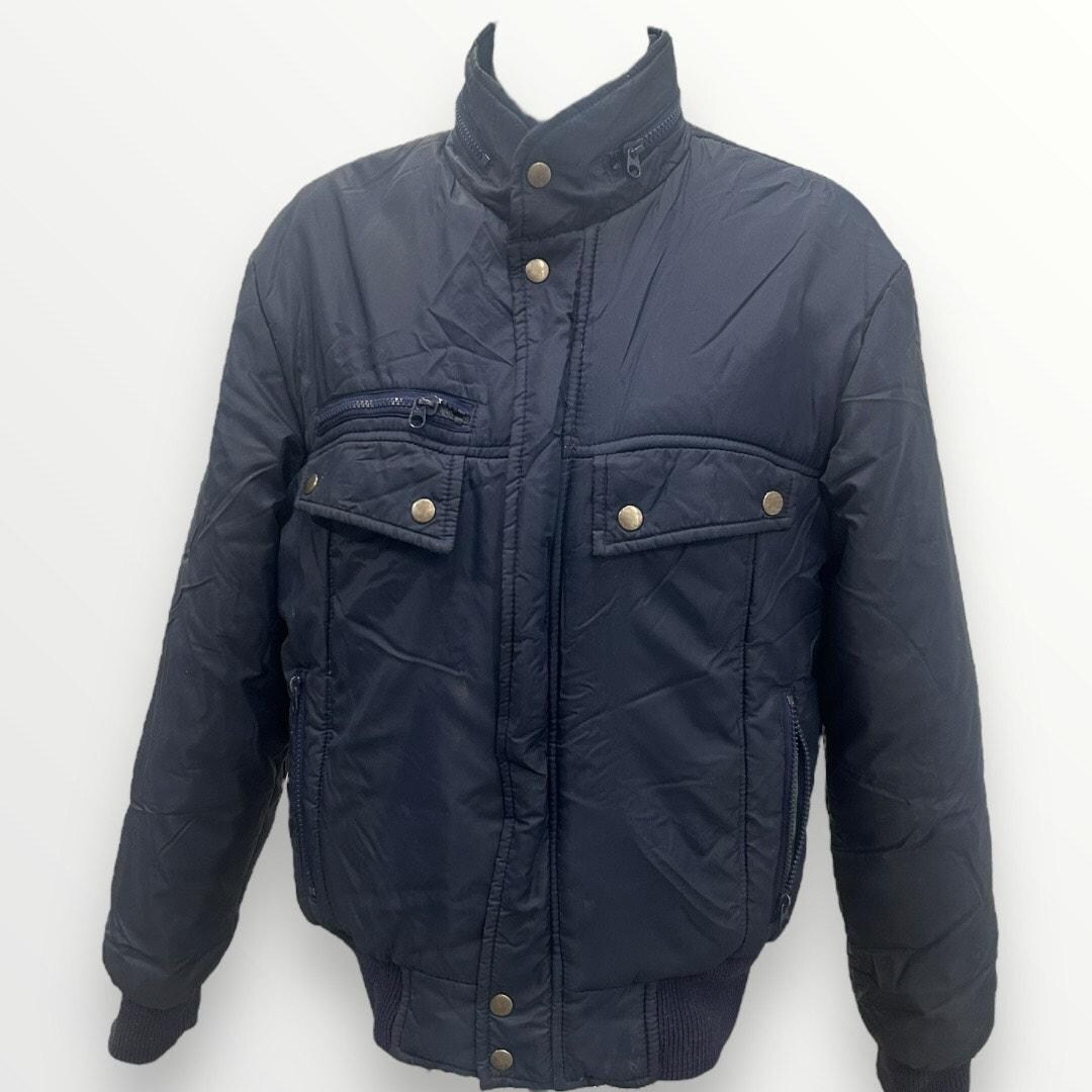Vintage 1990s Arctic Circle Puffer Jacket/winter Coat Navy Blue Unisex ...