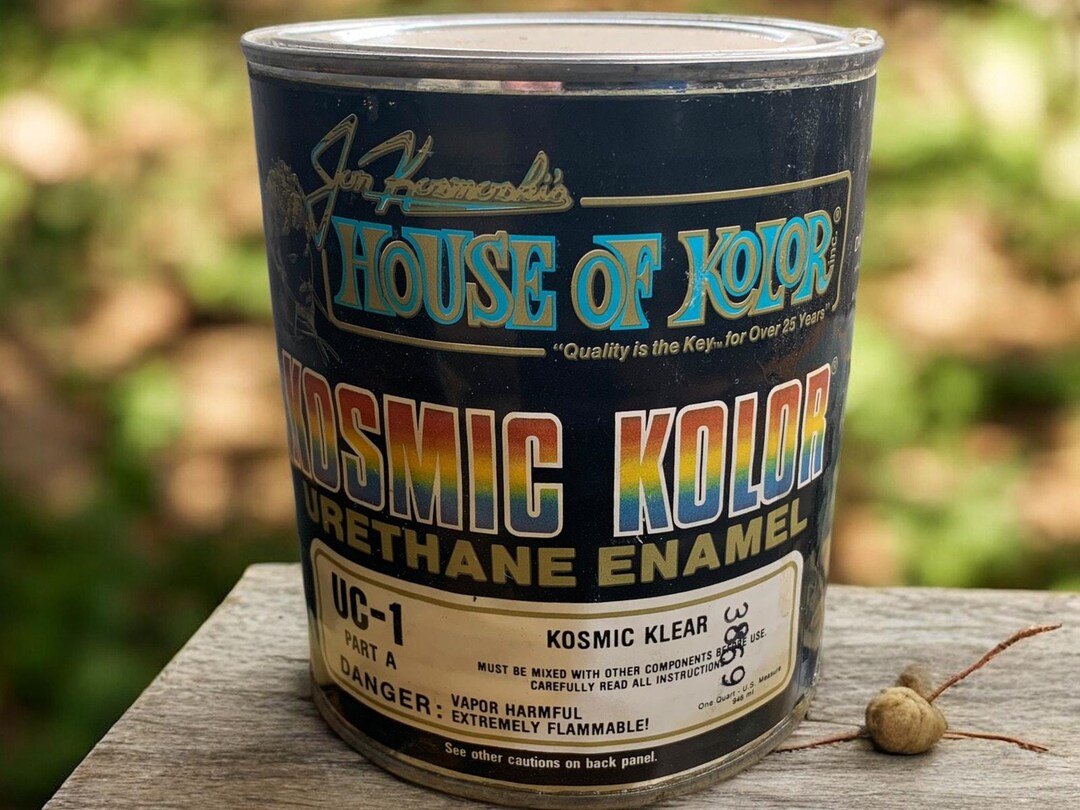 1983 Vintage House of Kolor Urethane Enamel Automotive Paint Kosmic ...