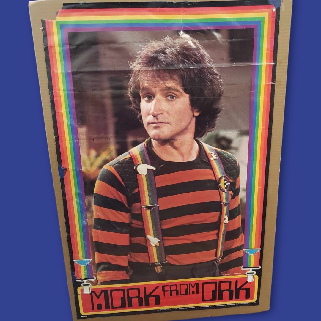 1979 Original Mork & Mindy Poster W Robin Williams Vintage 1970/80s Sitcom 23x35 - Etsy Canada