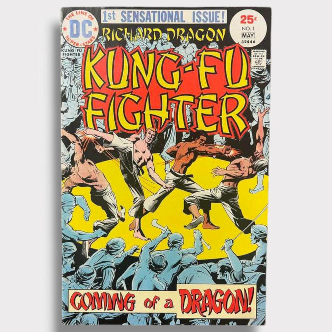 Richard Dragon Kung Fu Fighter #1 First Issue DC Comics Bronze Age FINE ...