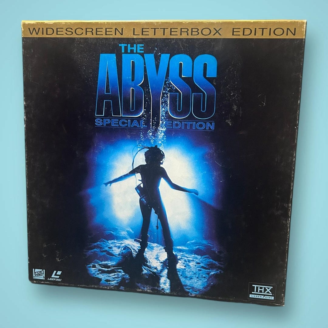 The Abyss Laserdisc 1993 Special Edition Widescreen James Cameron Movie ...
