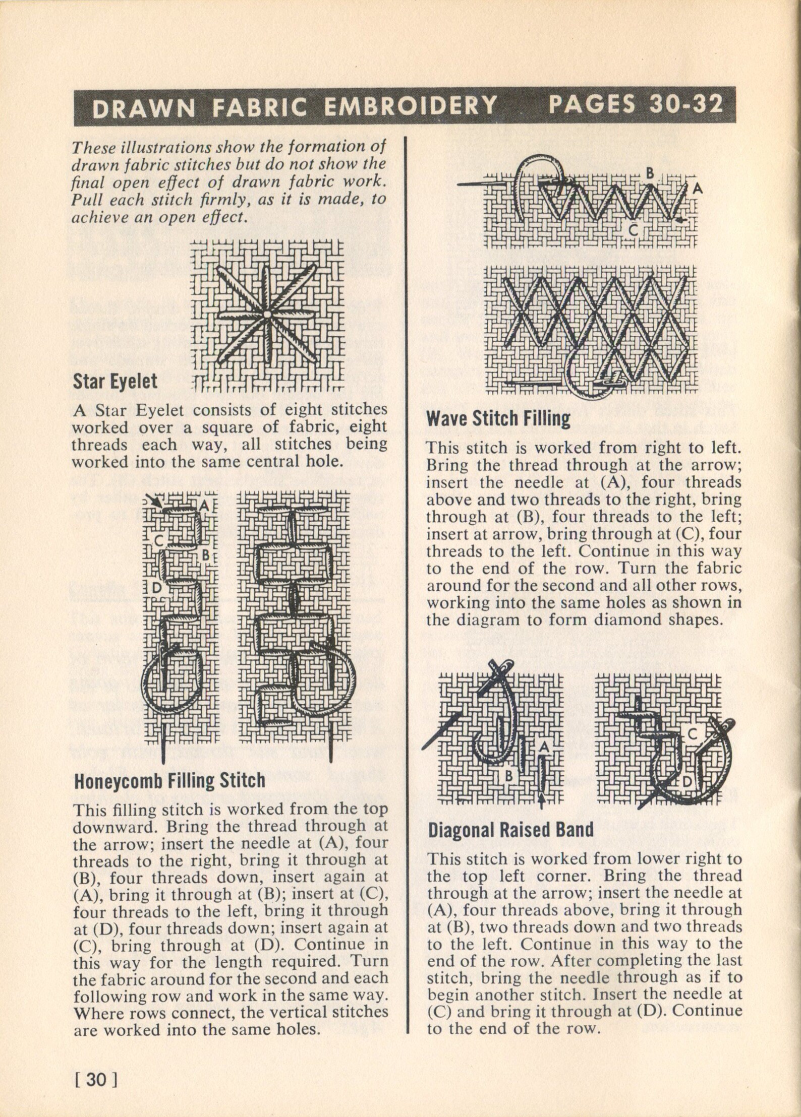 100 Embroidery Stitches Coats & Clark's PDF E-book Stitching Manual ...