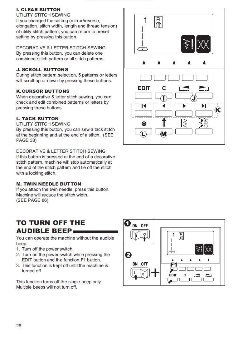 Singer Sewing Machine Manual Singer 9960 Manual Digital Download PDF ...