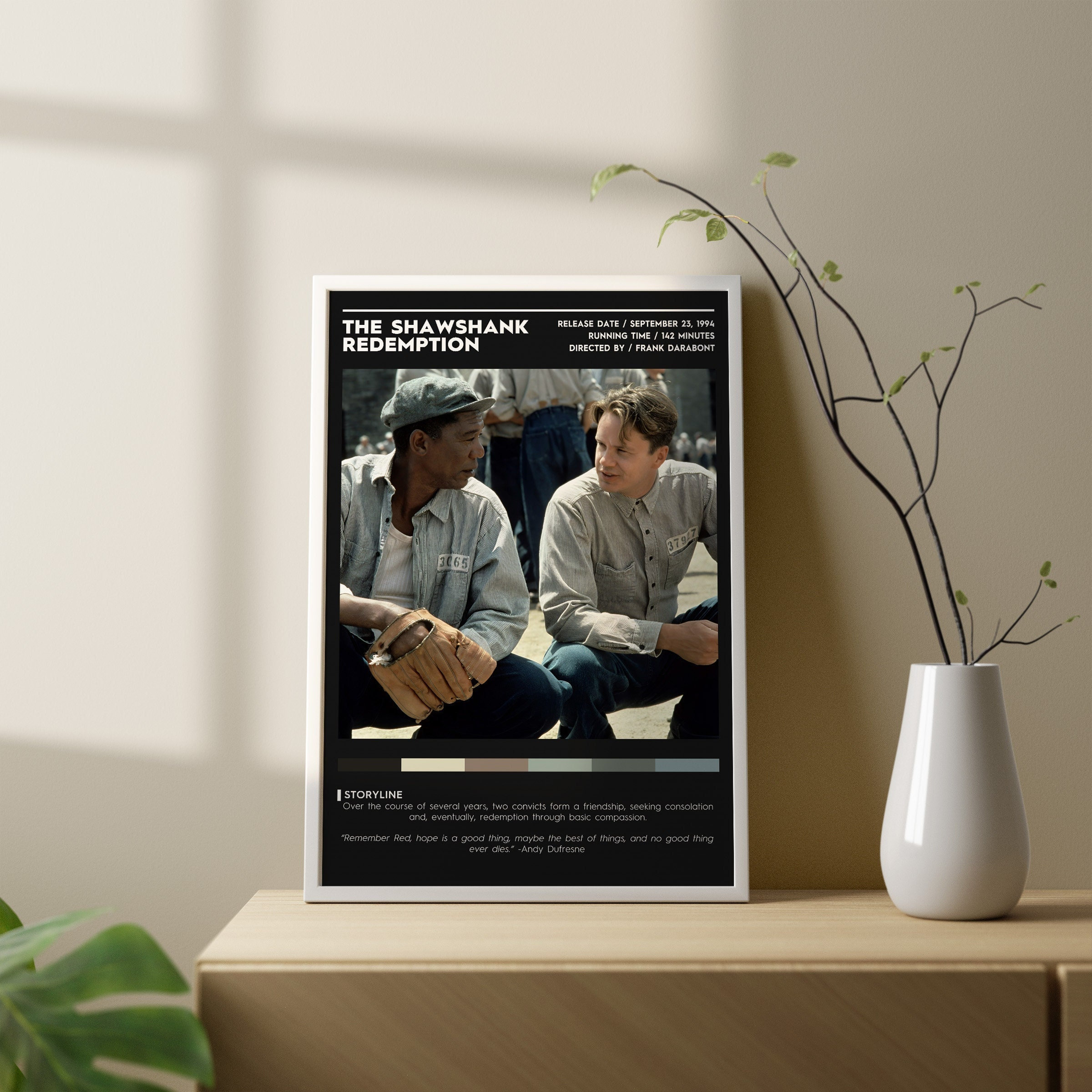 The Shawshank Redemption Movie Poster / Cult Movie Posters sold by ...