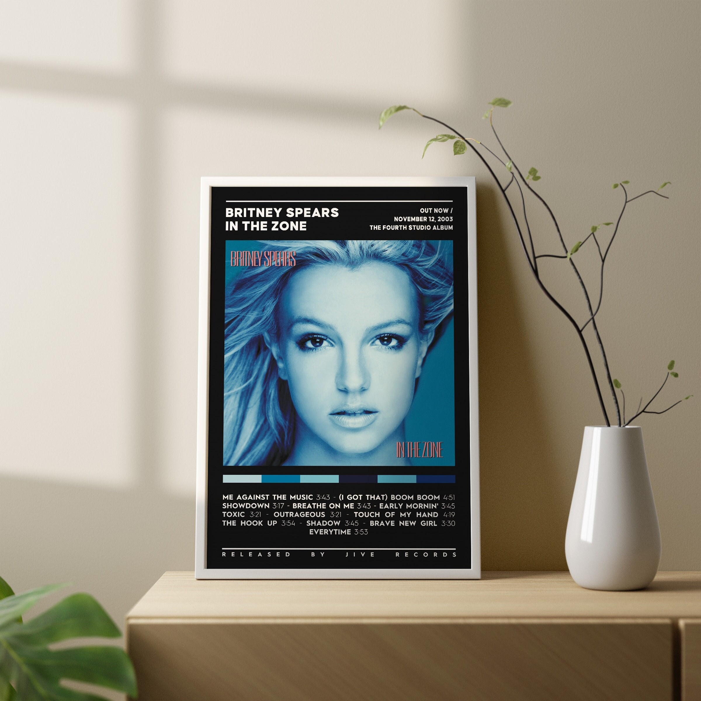 Britney Spears - In the Zone Poster / Album Cover Poster sold by Nhật ...
