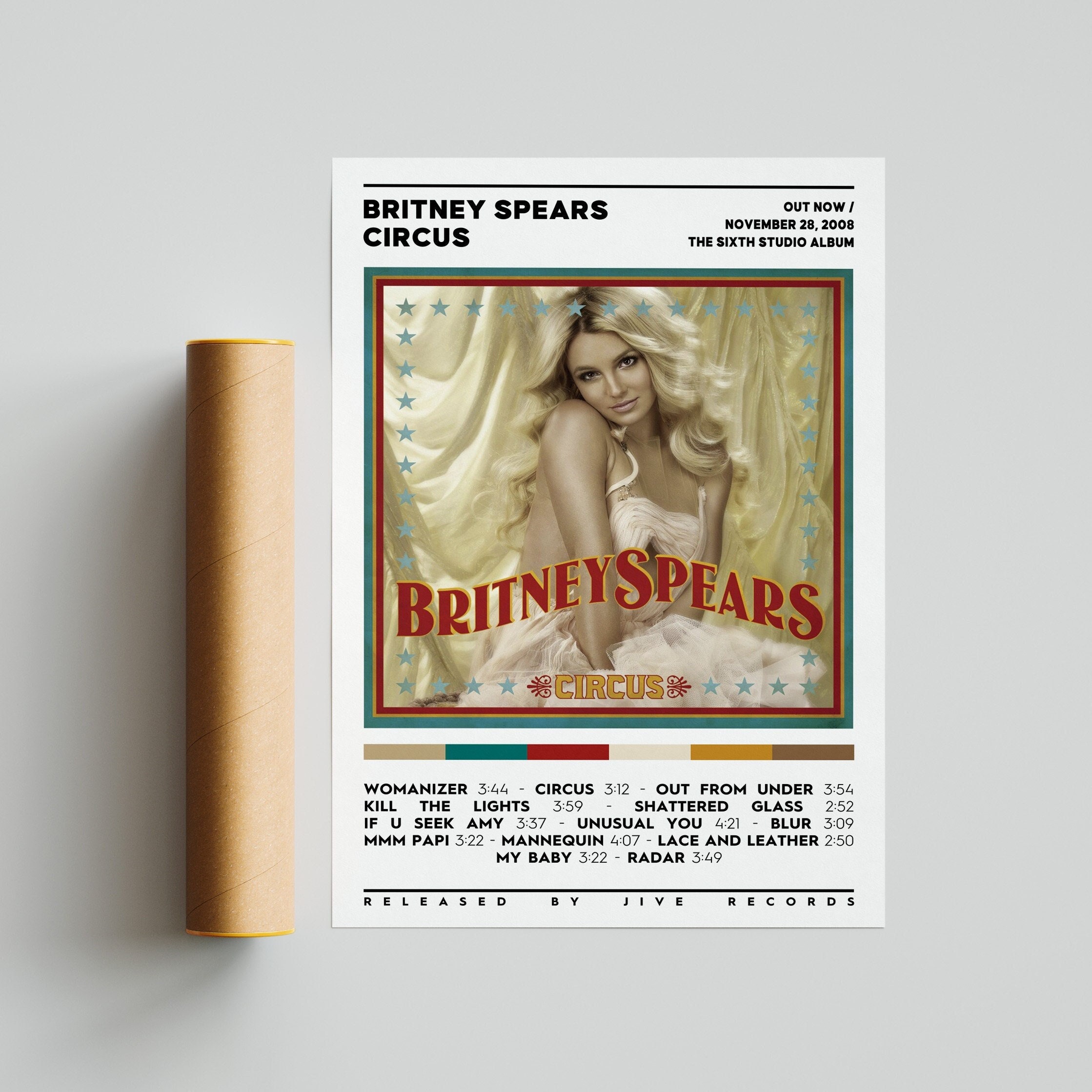 Britney Spears Circus Album Cover