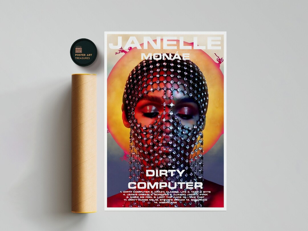 Janelle Monáe Dirty Computer Album Poster / Room Decor / - Etsy Hong Kong