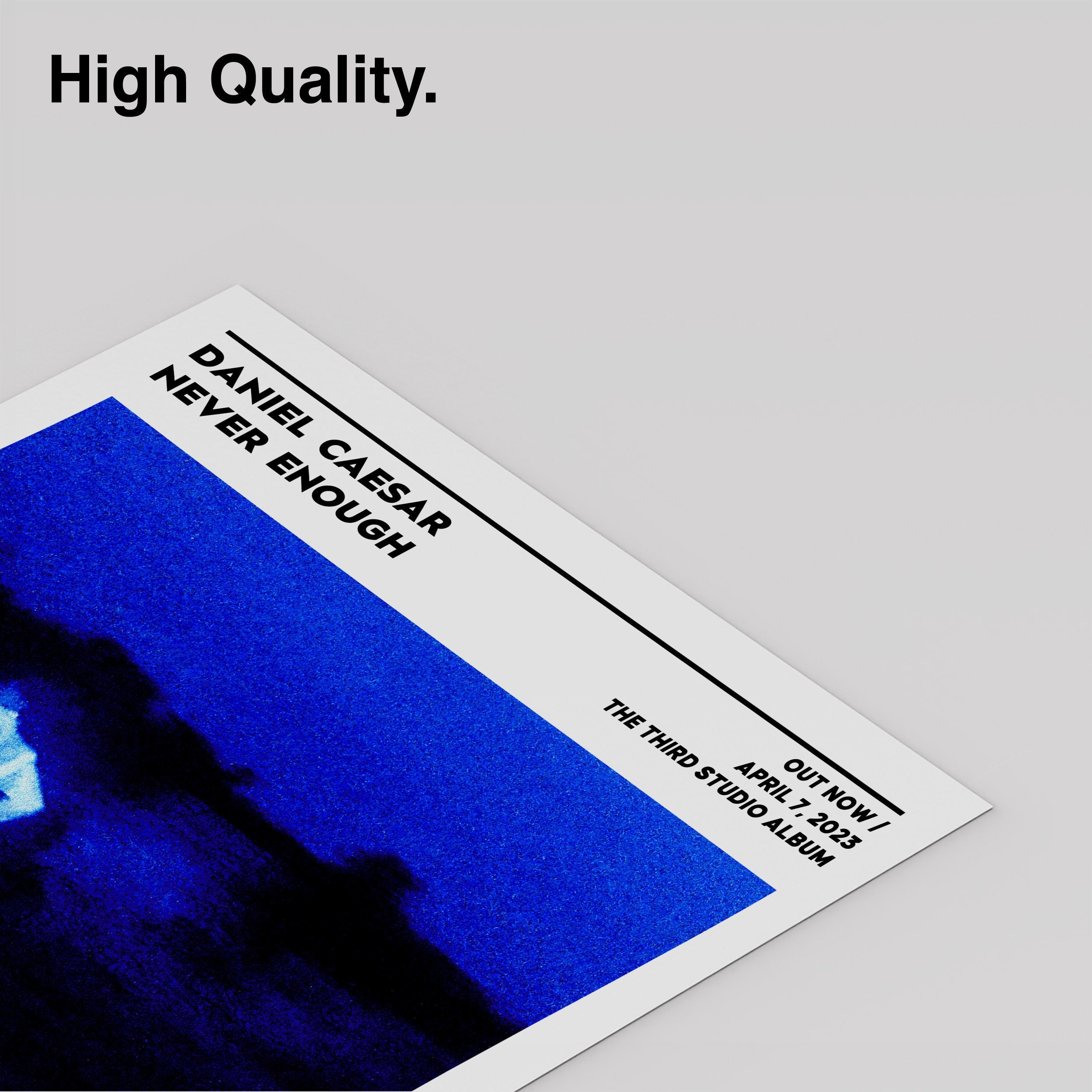 Daniel Caesar - Never Enough Album Poster / Album Cover Poster sold by ...