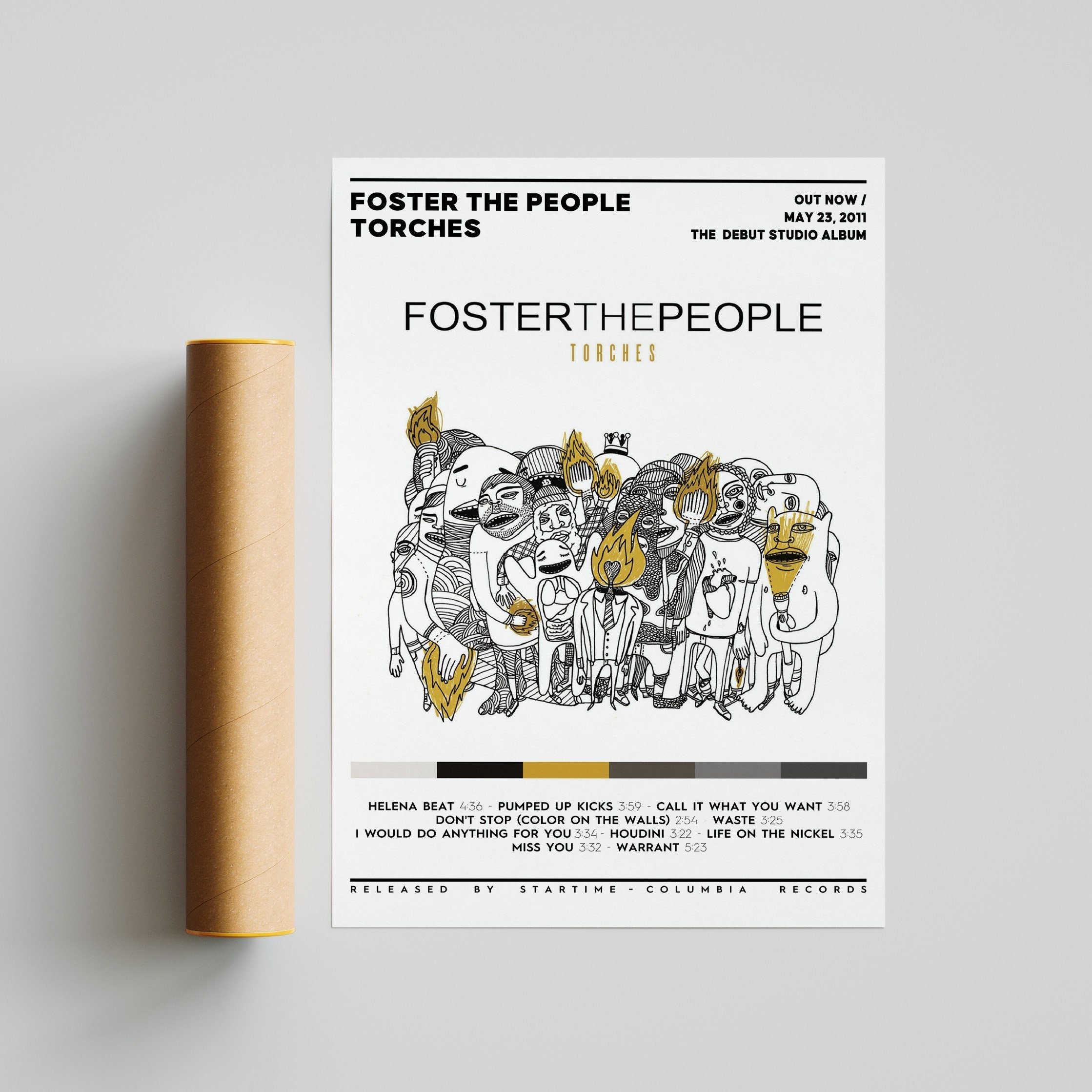 Foster The People Supermodel Poster