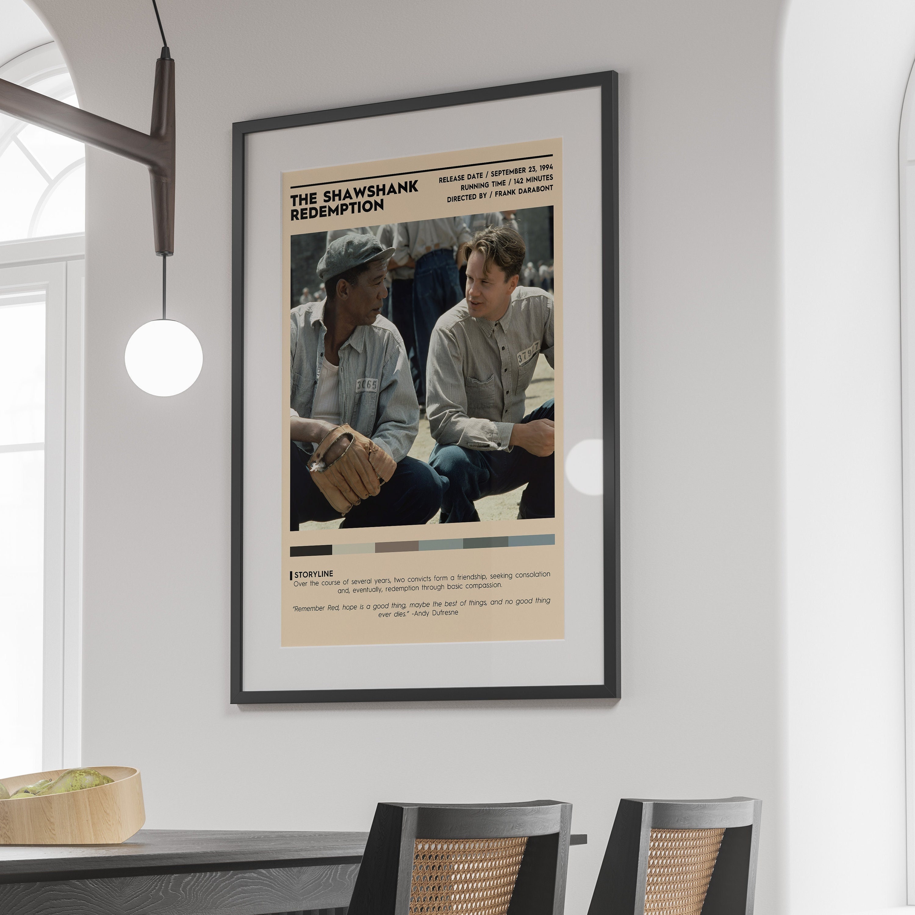 The Shawshank Redemption Movie Poster / Cult Movie Posters sold by ...