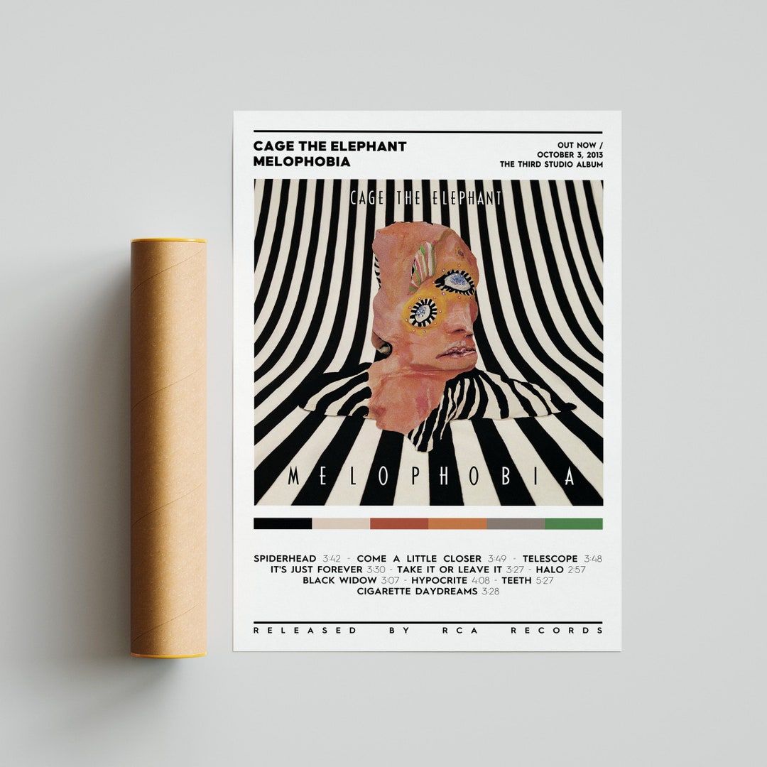Cage the Elephant Melophobia Album Posters / 3 Colors 1 - Etsy